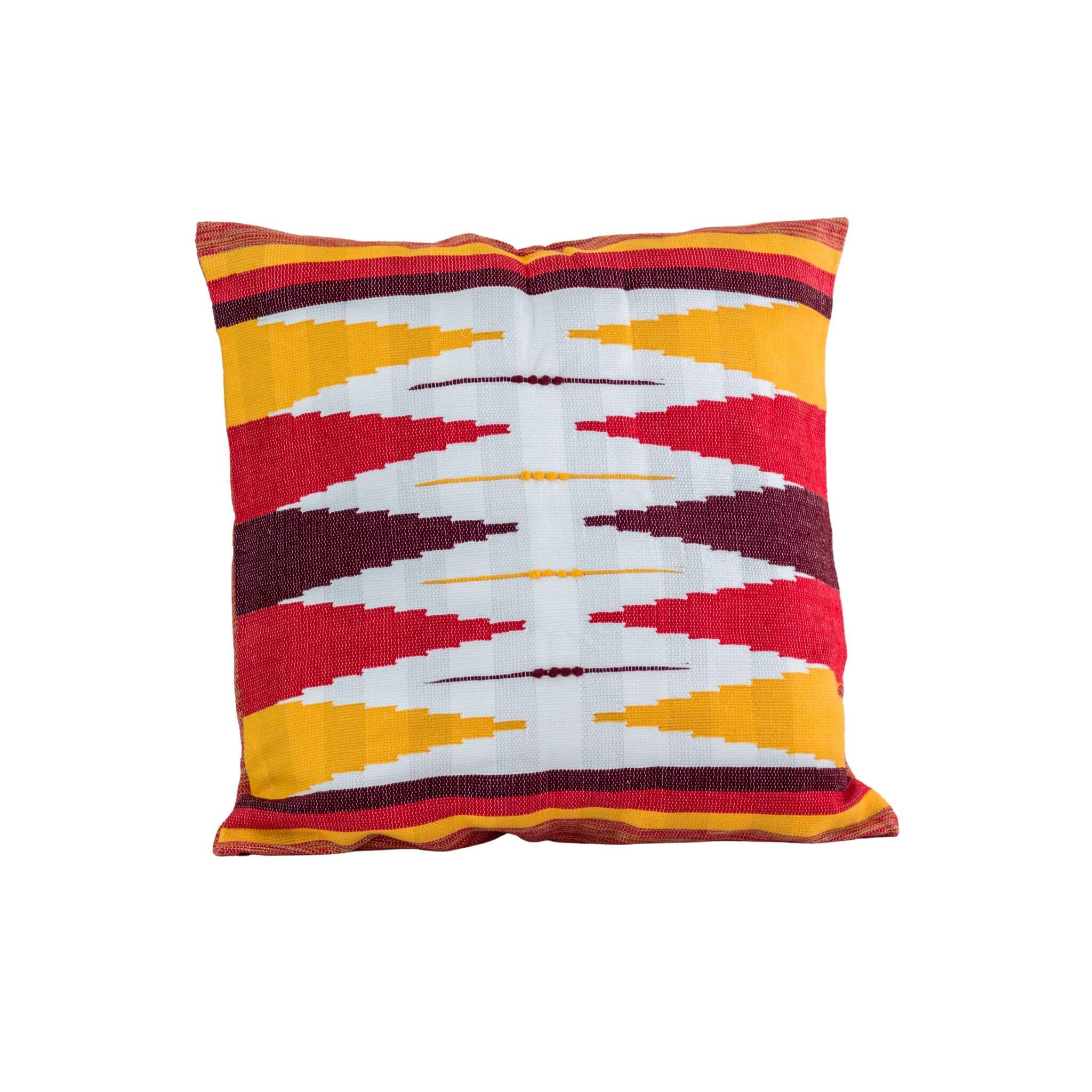 Cordillera Tribal Pillow Cover | Handwoven Philippine Inabel Throw ...
